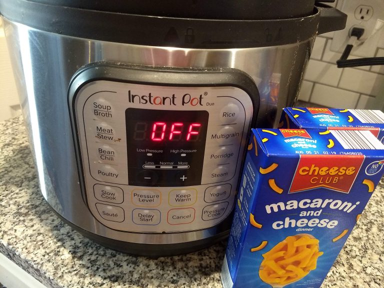Instant Pot Boxed Mac and Cheese - From This Kitchen Table